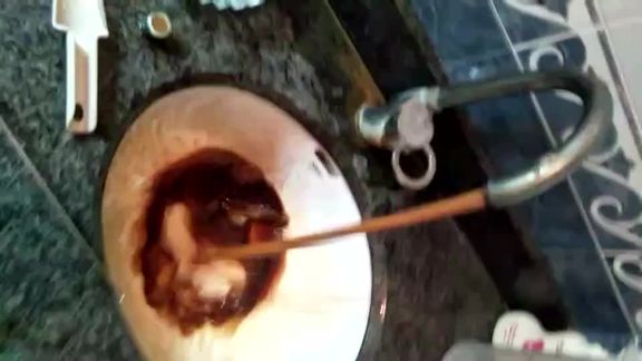 自来水管清洗效果