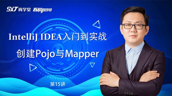 零基础学编程,IntelliJ IDEA入门到实战,创建Pojo与Mapper