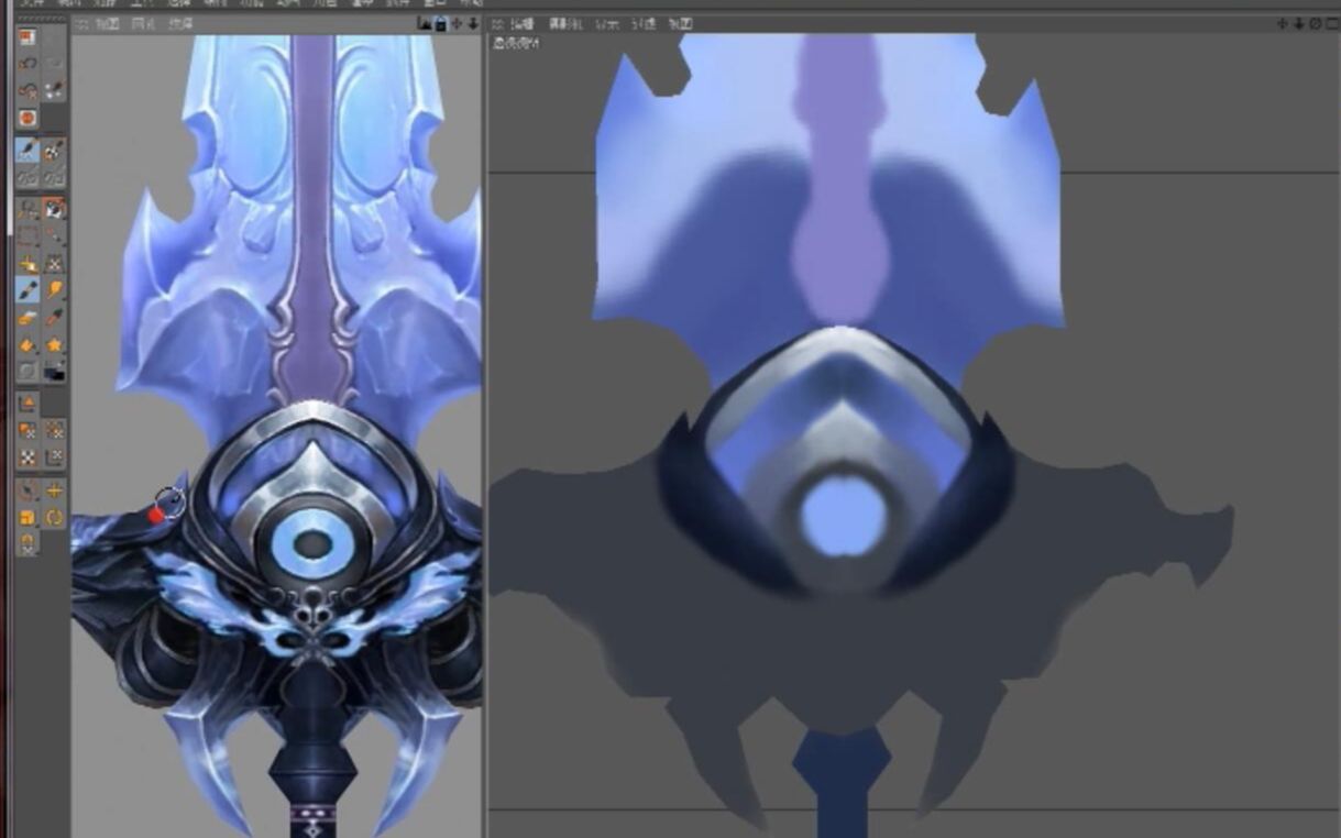 3D建模-max武器建模