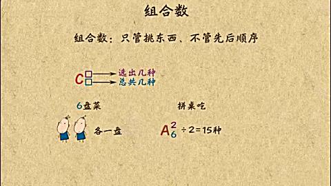 小学奥数四年级 组合数概念及计算