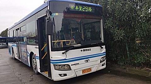 上海奉贤客运奉贤29路全程前挡POV(海湾→同谊路环城东路)+三语报站