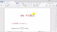 WPS2019文档视频教程 第14集 中文版式:合并字符