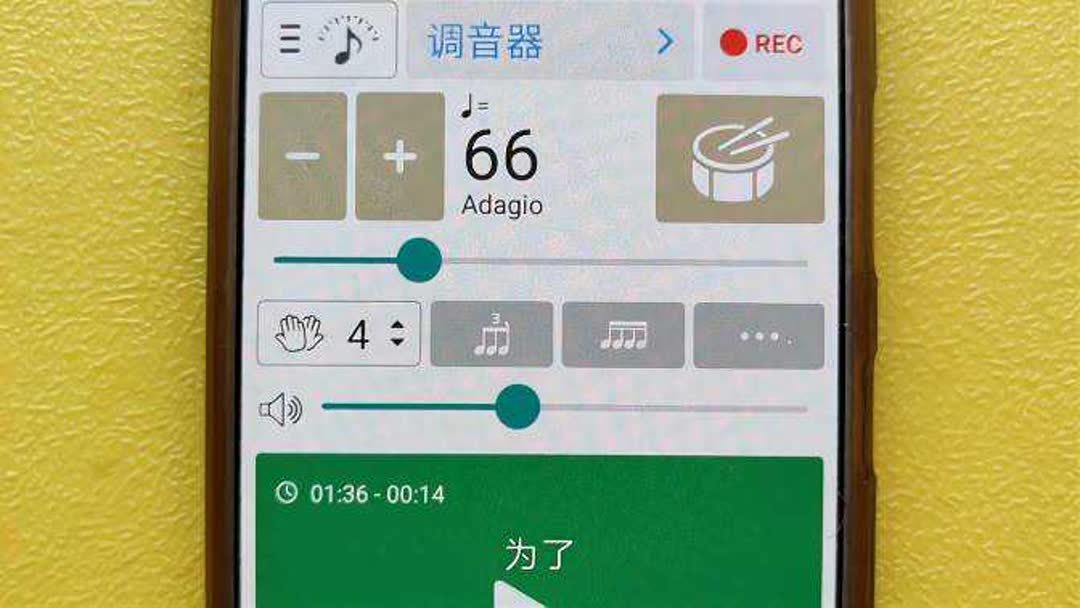 二胡学习问题集锦011 怎样使调音器成为你拉二胡的好帮手—节奏篇