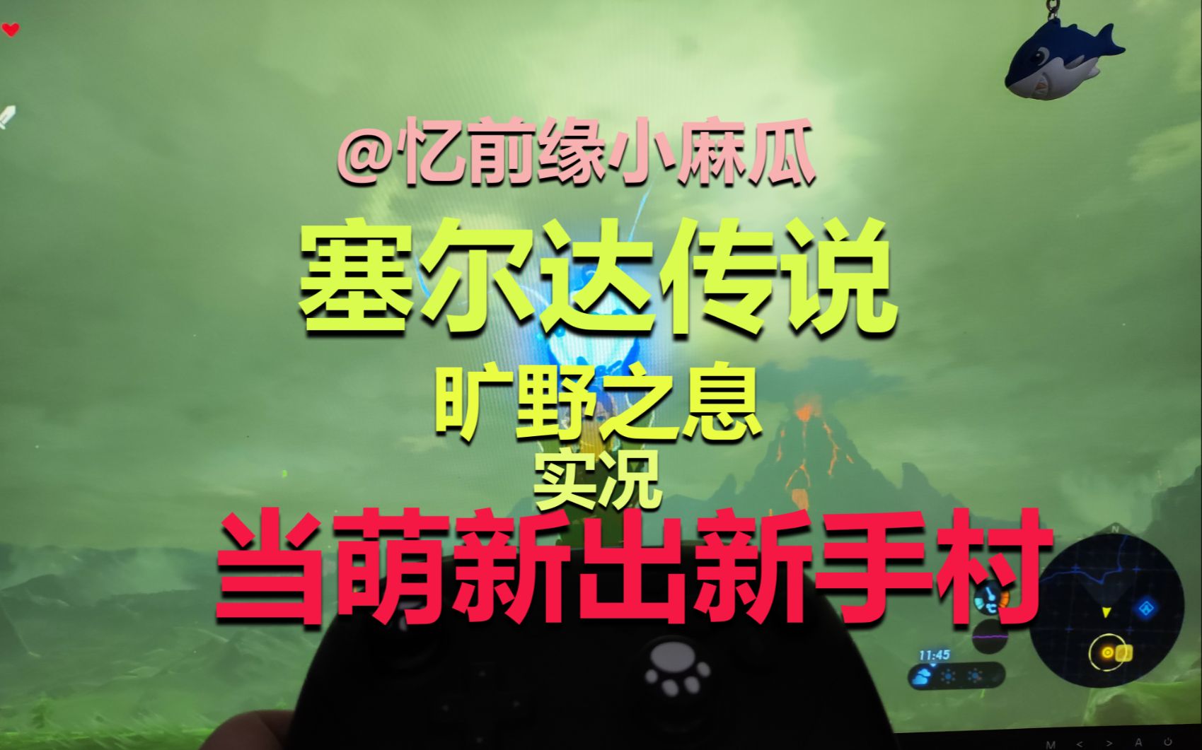 当萌新出新手村《塞尔达传说:旷野之息》初见实况【麻瓜哥】