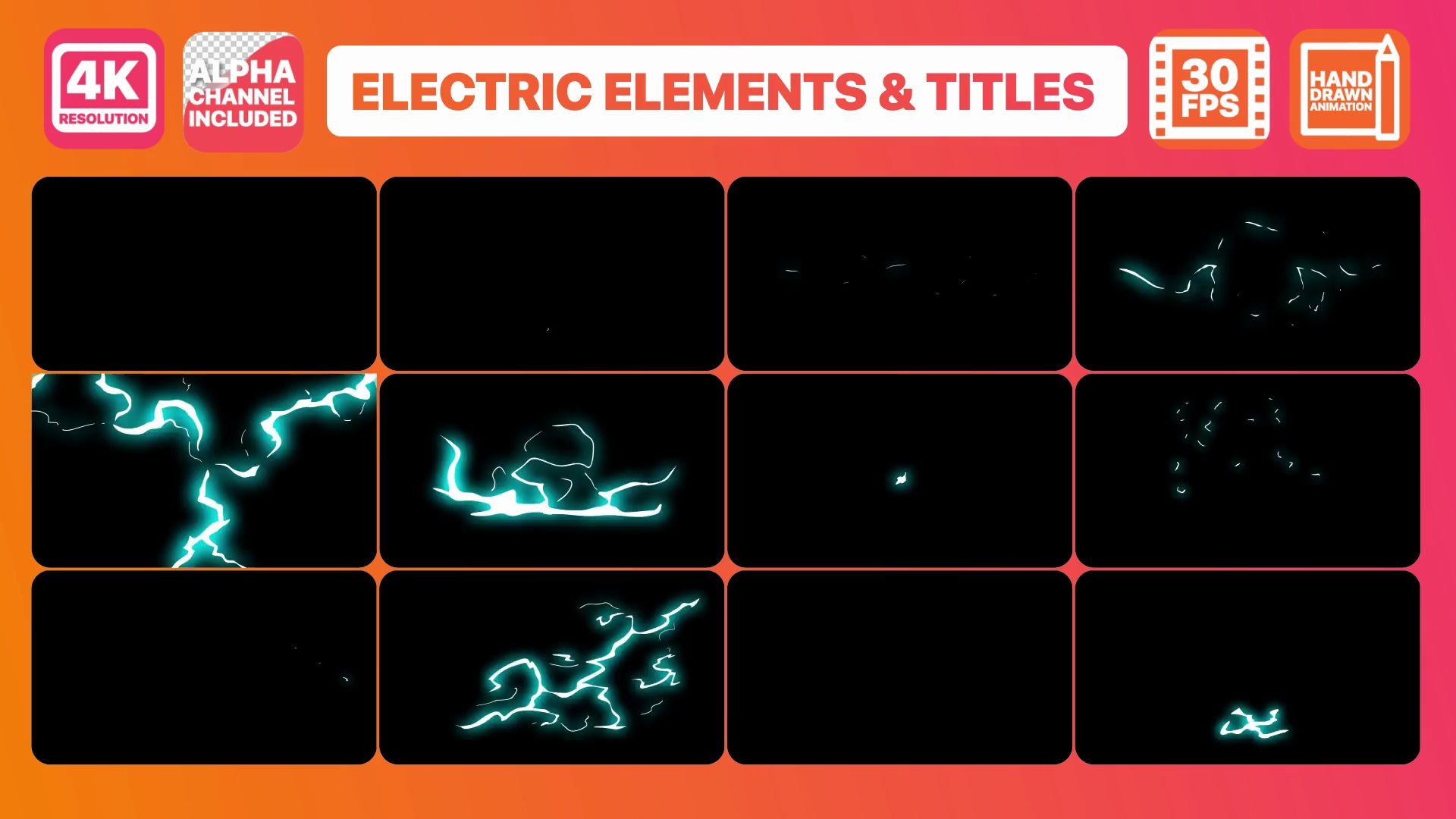 PR模板-电气元素和标题