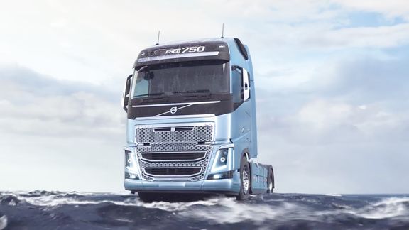 横空出海,沃尔沃旗舰重卡震撼视频创意