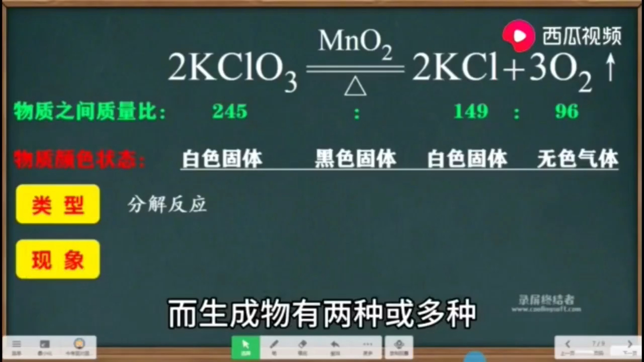 制取氧气实验结论!