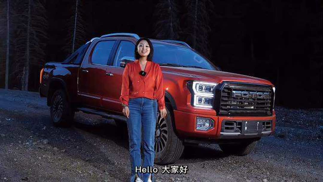试驾福田大将军,小姐姐开皮卡带你看大美新疆