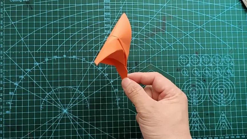 如何叠一个简单好玩的螺旋飞行器,#折纸