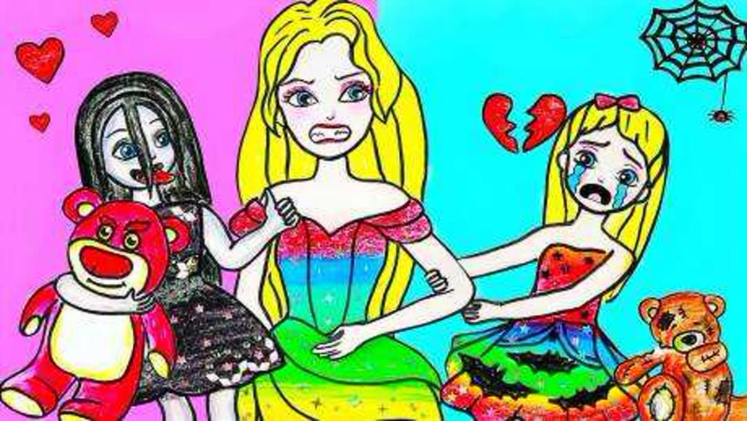 定格动画 芭比娃娃 母亲河女儿化妆 动漫 动画