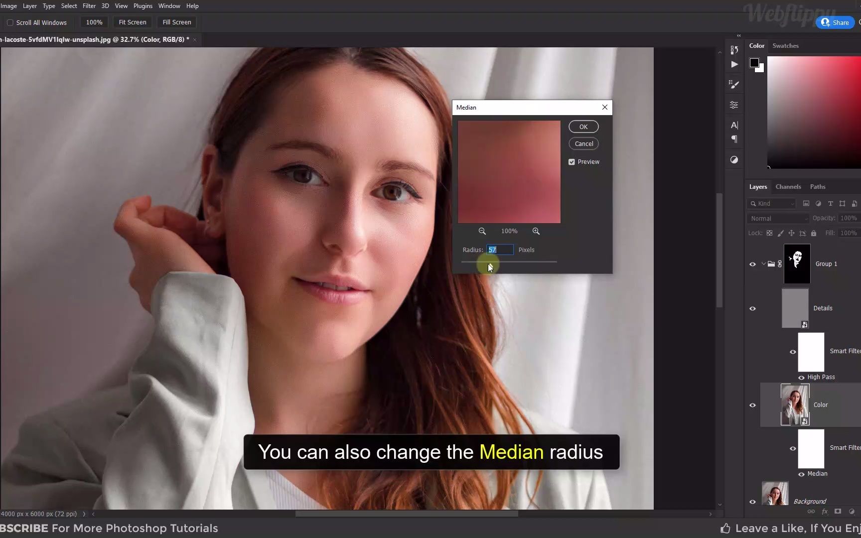 【PS教程】如何处理皮肤细节