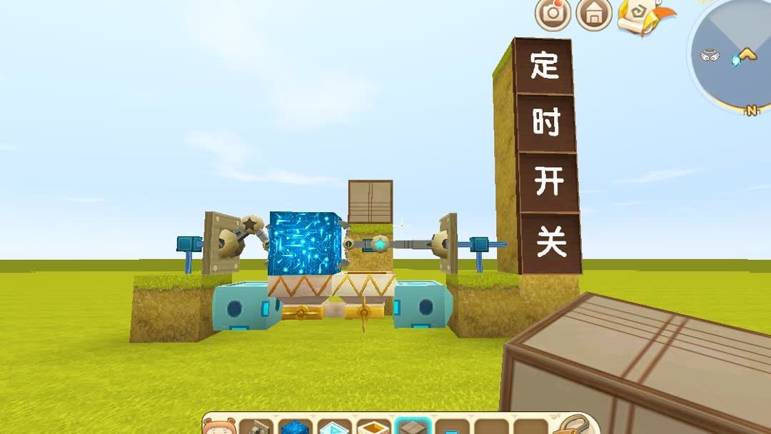 小馒头解说:迷你世界定时开关教学 刷怪塔专用系列