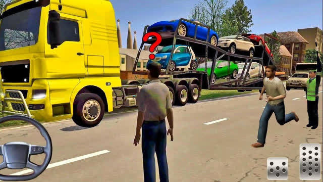 欧洲卡车司机,汽车运输卡车游戏