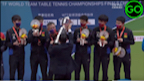 20年不败,中国男乒十连冠,中国队战胜德国队赢得世乒赛团体冠军ߏ�!...