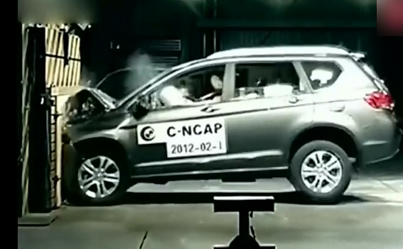 长城哈弗H6碰撞测试,看完你们还想买吗W