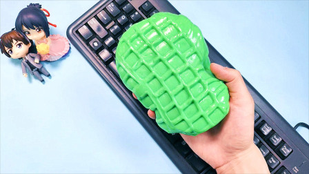 键盘泥怎么做?教程来了,可以清洁键盘的史莱姆,手感超棒