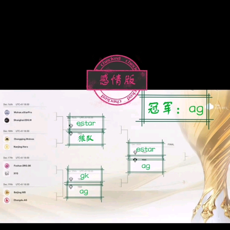 22王者荣耀世界冠军杯kic