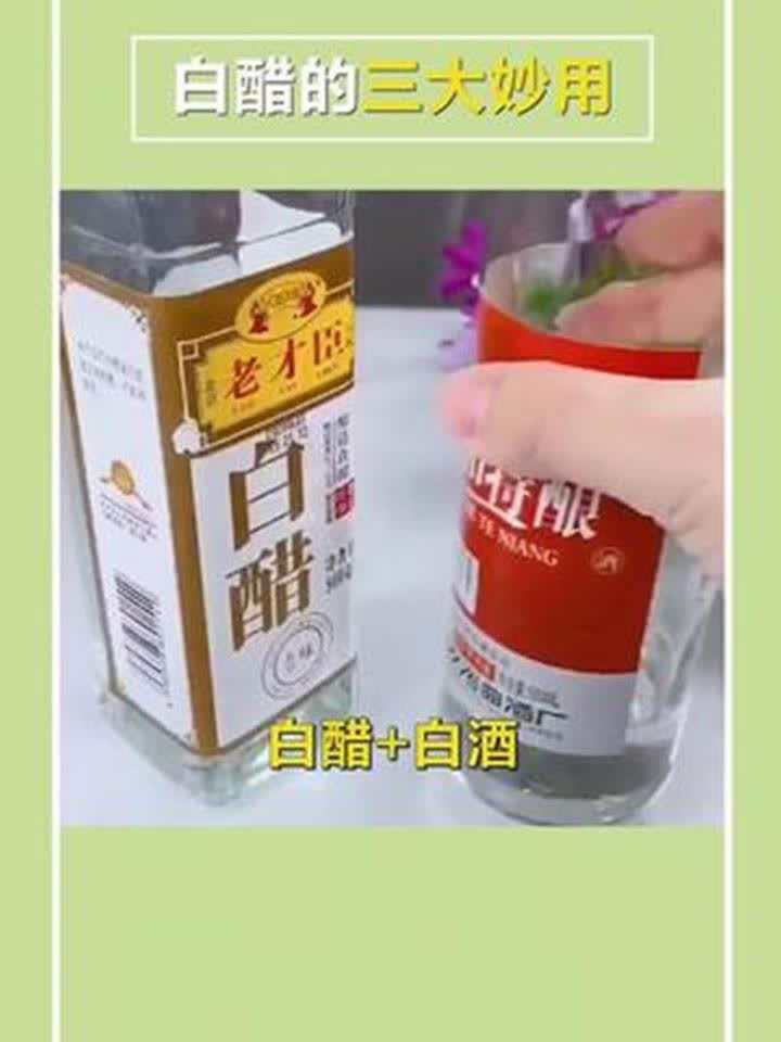 白醋的三大妙用,生活小妙招