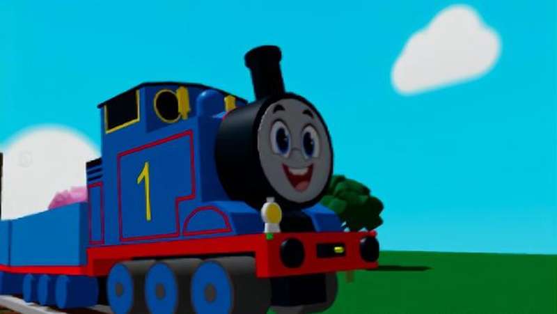 ROBLOX托马斯和他的朋友们61 模型玩具模拟器 托马斯磁悬浮小火车