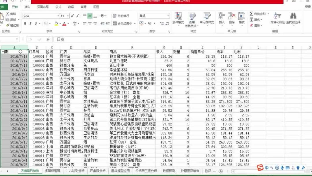 OurwayBI教程 养成数据思维,分析工具get起来