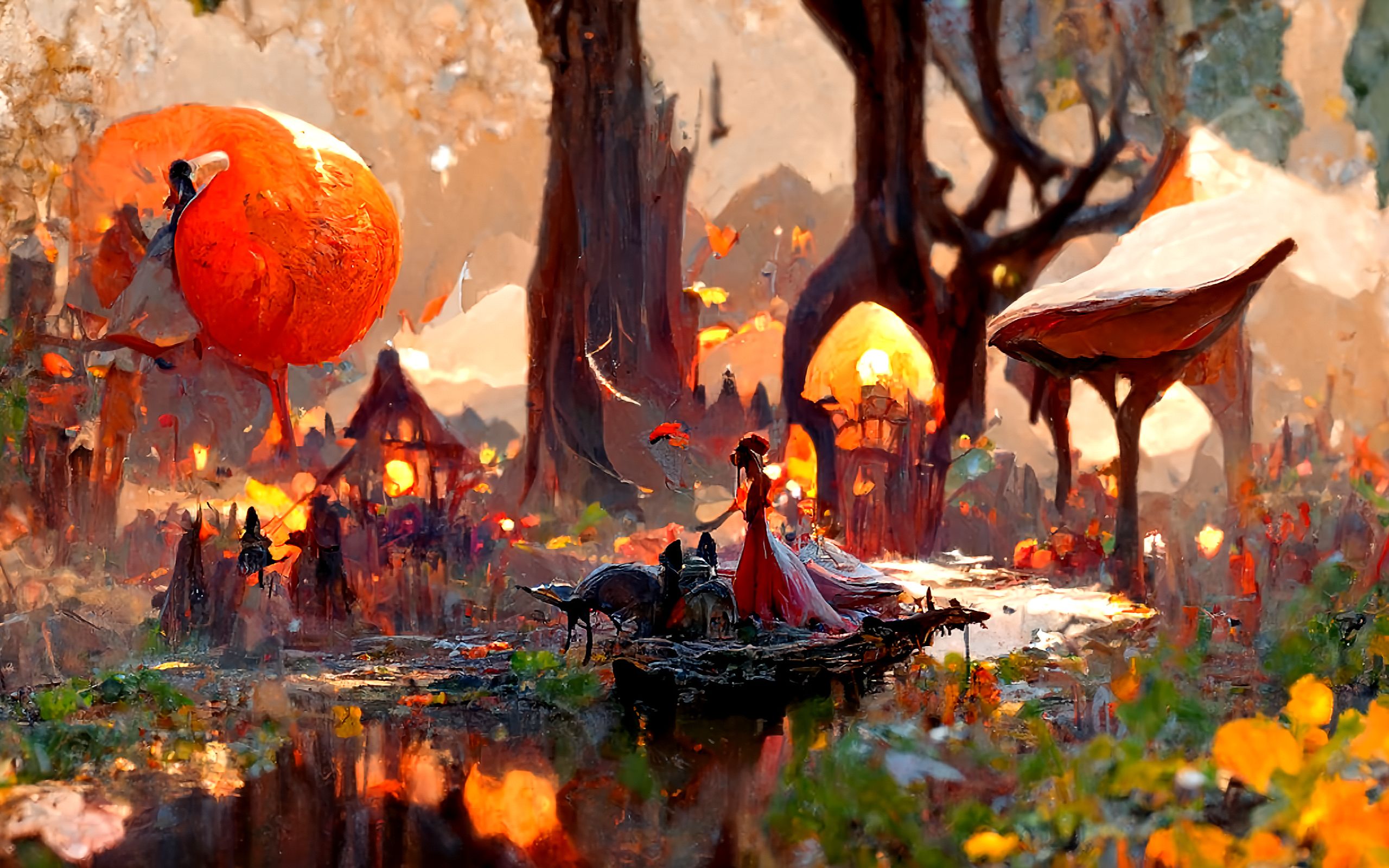 我问Ai 你眼中的童话世界是怎样的?