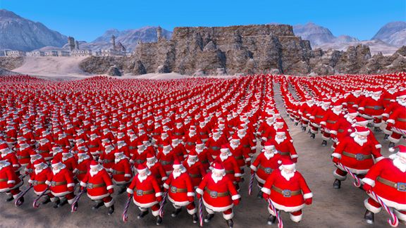 史诗战争模拟器游戏 1万中国士兵vs1万斯巴达