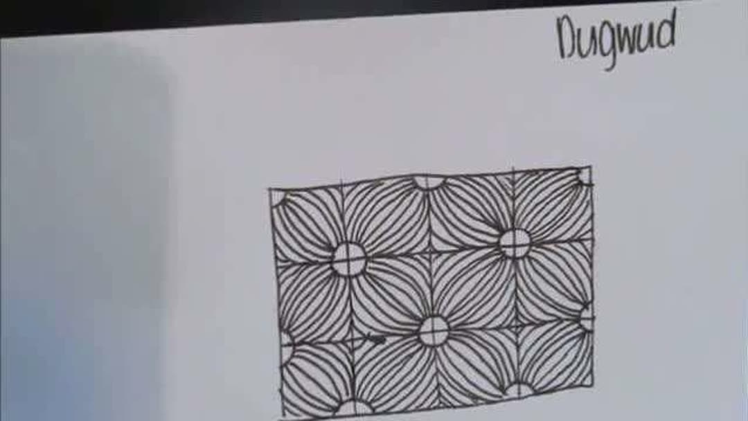 两分钟禅绕画Zentangle-格子