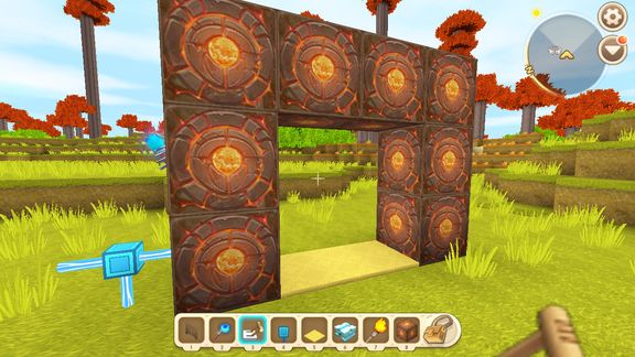 迷你世界:制作超实用真空隐形门教学