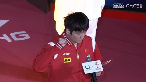 樊振东迪亚兹代表运动员宣誓