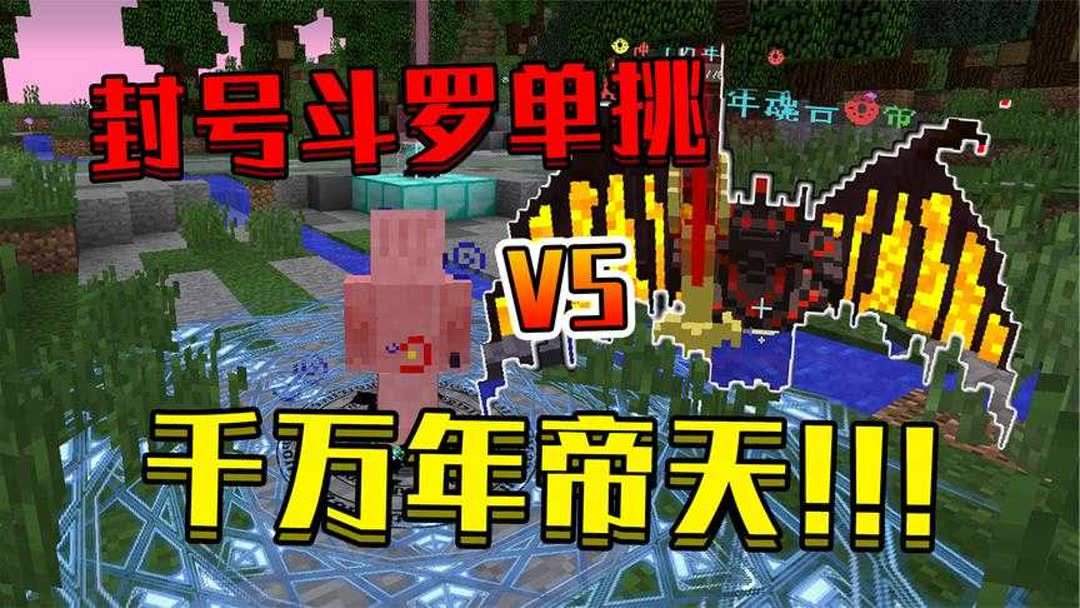 当在我的世界斗罗大陆成为封号斗罗!单挑千万年帝天!该怎么生存