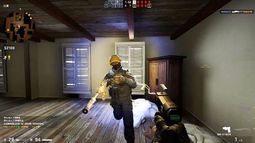 CSGO:如何用电击枪玩炸迎面10人心态,我教你~