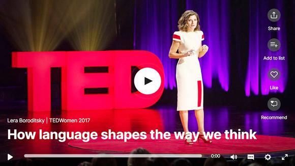 TED演讲:语言如何塑造我们的思维方式?