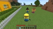 我的世界真人版:被小黄人追捕却有意外收获,最终成功获得财富!