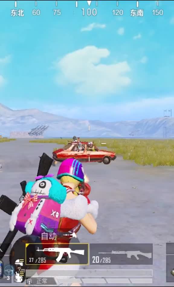 和平精英:欺负我车上坐的全是画