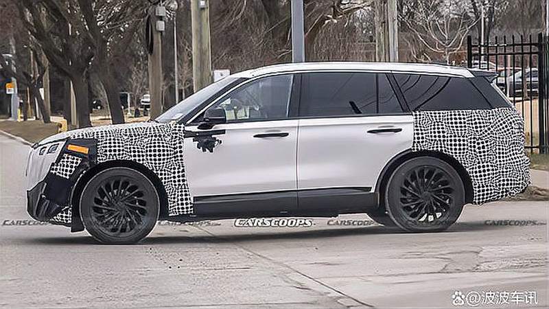 新款林肯飞行家最新谍照曝光,将采用最新家族化前脸