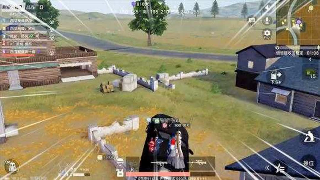 荒野行动还有这操作:和粉丝一起吃鸡的日常!