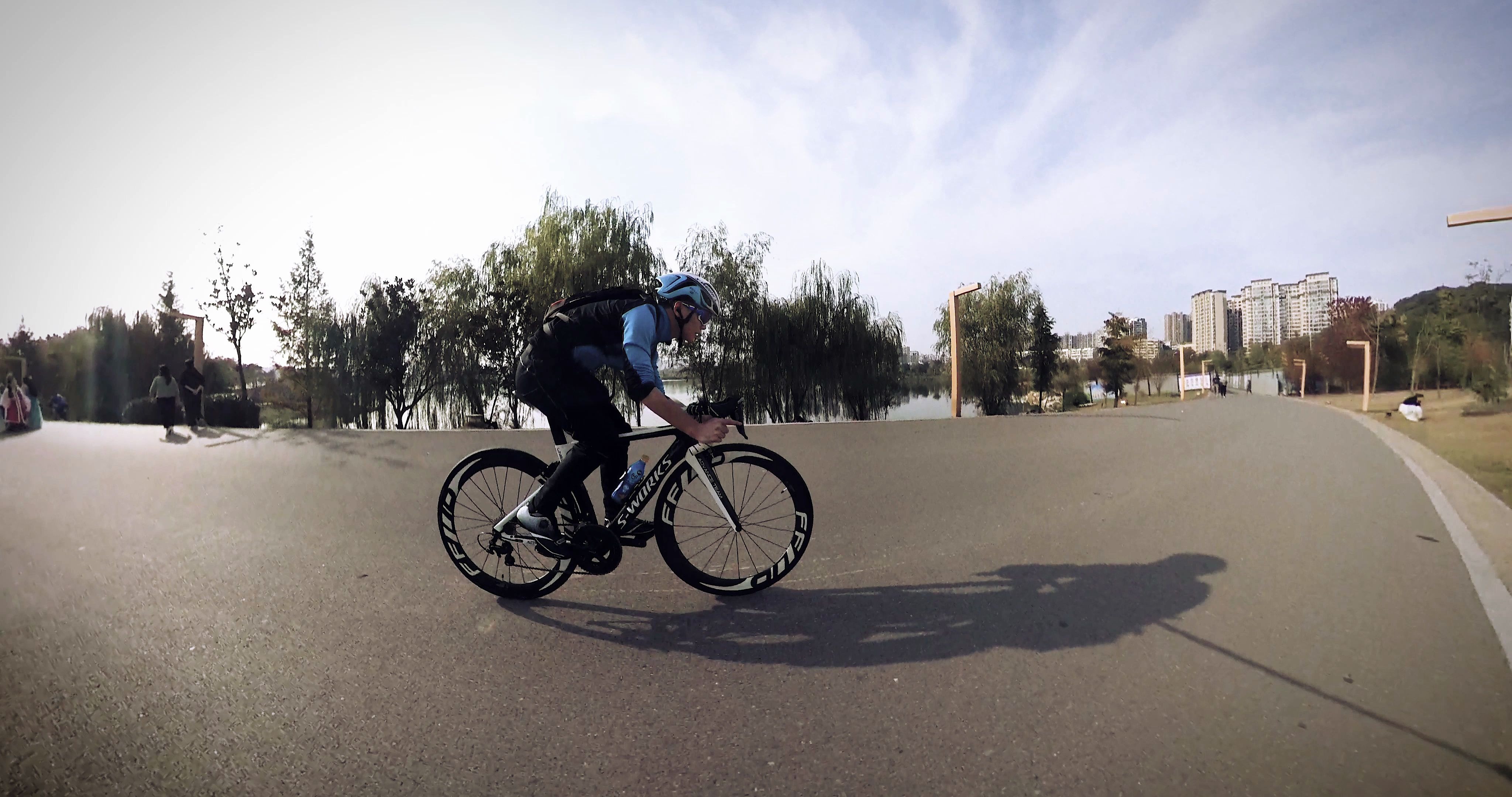 第一次使用INSTA 360拍摄 骑行日常