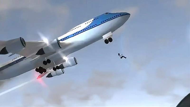 飞行员模拟器:情况不对,人怎么出来了!