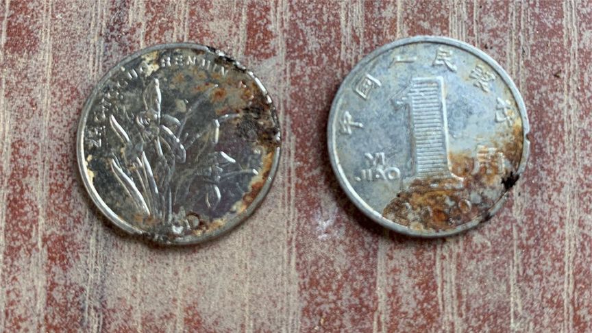 铝兰花半残“一角钱硬币”,最早年份2002年,收藏价值翻了2000倍