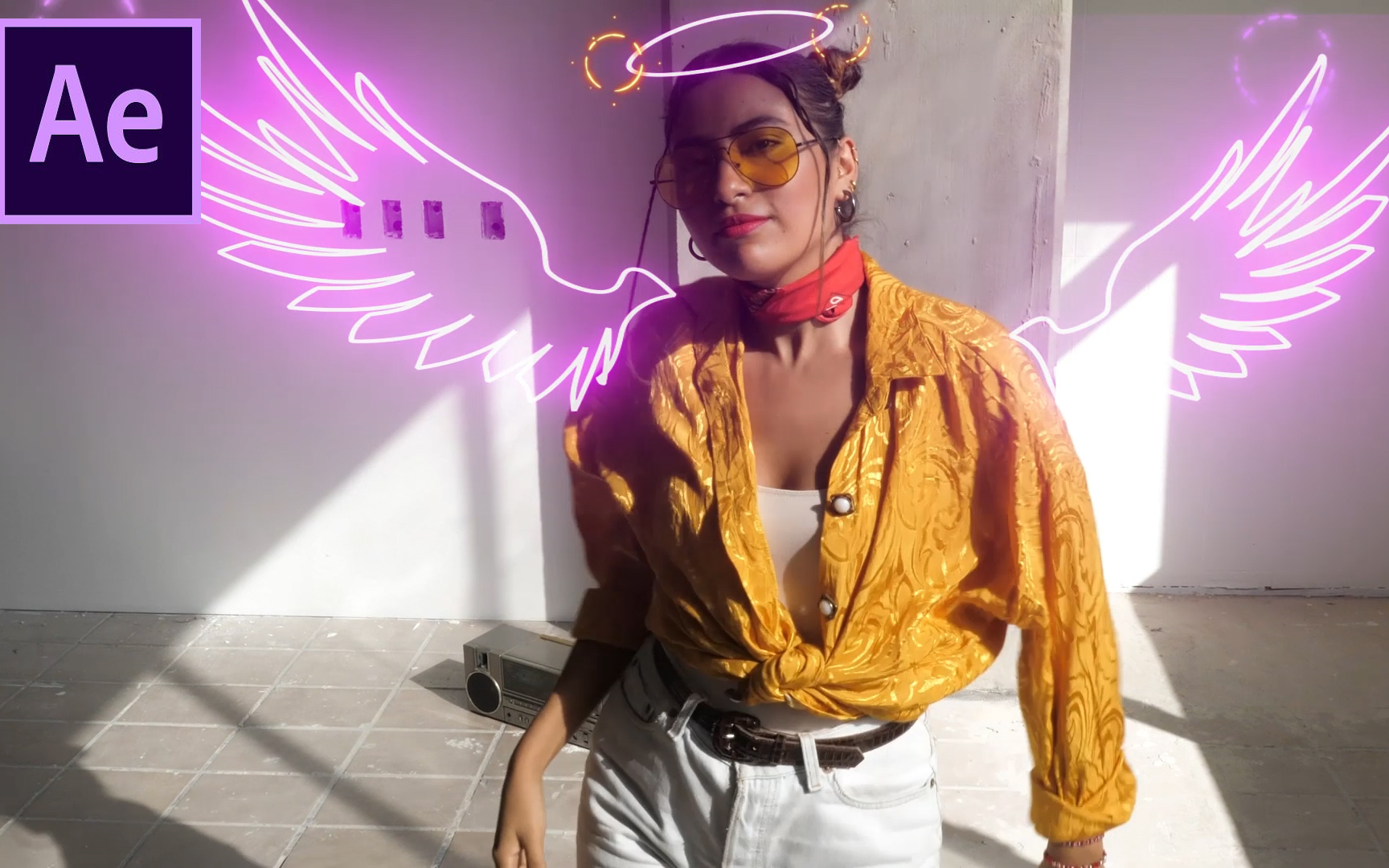 【AE教程】送小伙伴一只舞蹈特效教程制作