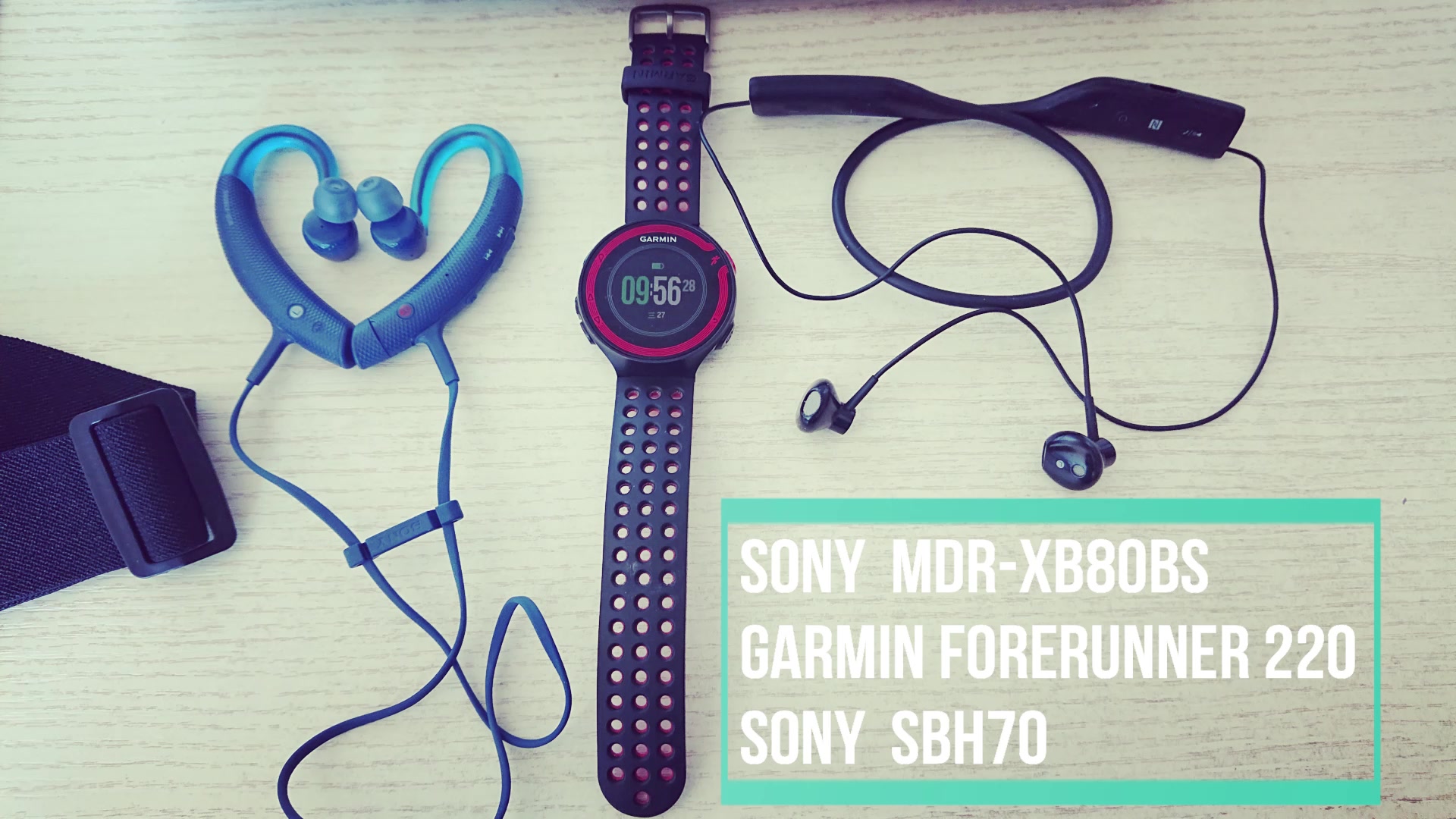 [run]5公里跑步记录-运动手表-佳明GARMIN/运动蓝牙耳机-索尼SONY-...