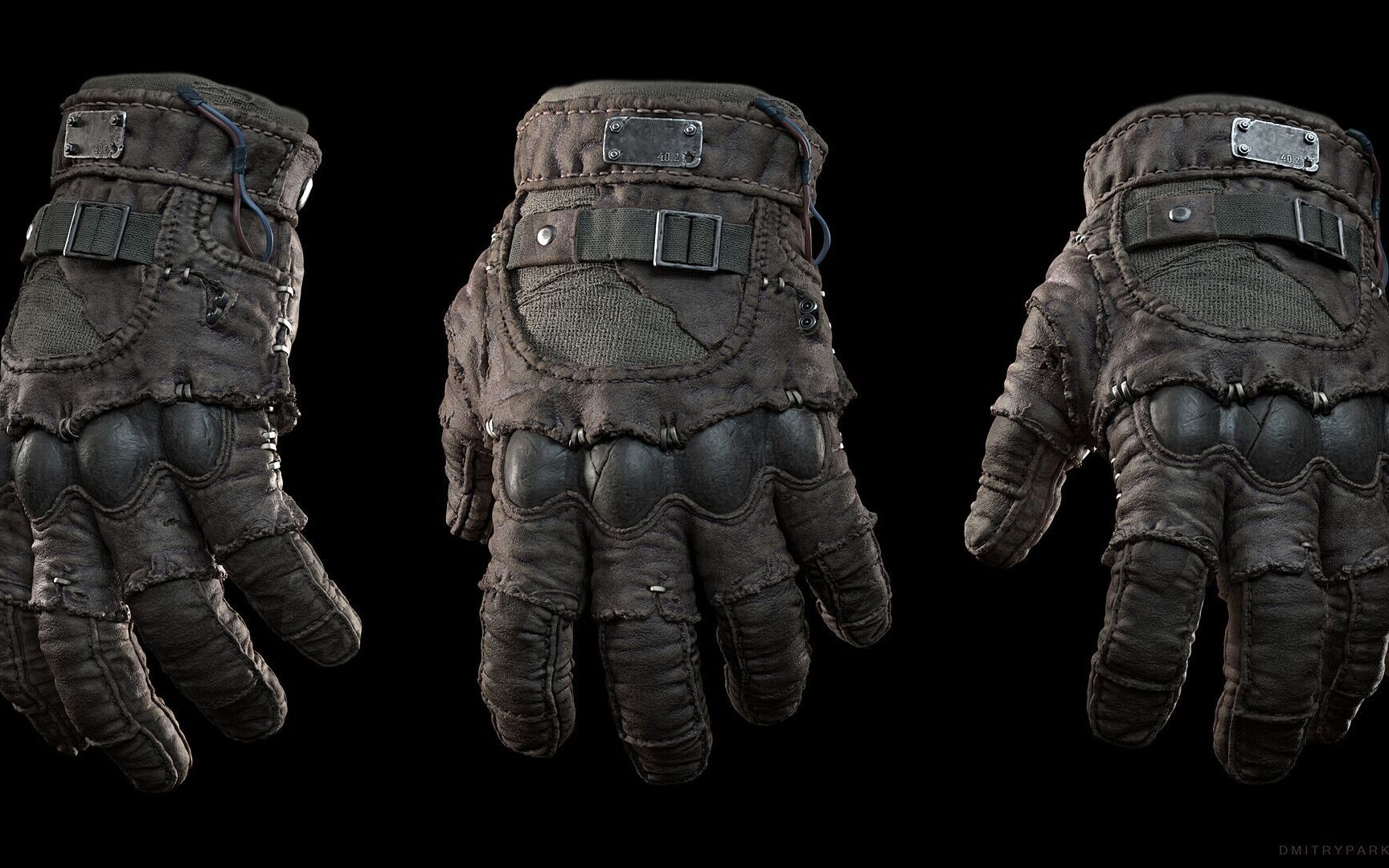 zbrush手套布料笔刷运用!