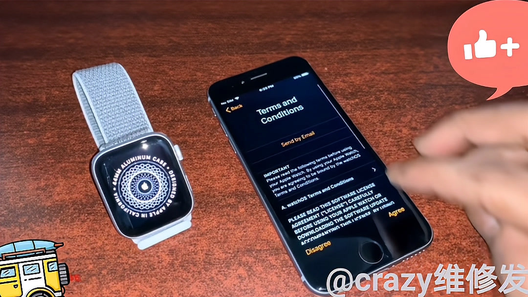 苹果手表id解锁apple watch appleid unlock@crazy维修