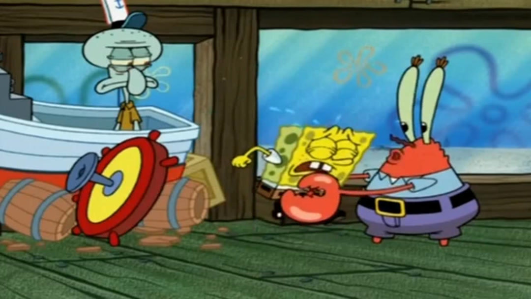 海绵宝宝:海绵宝宝不管做什么总是给人带来麻烦,