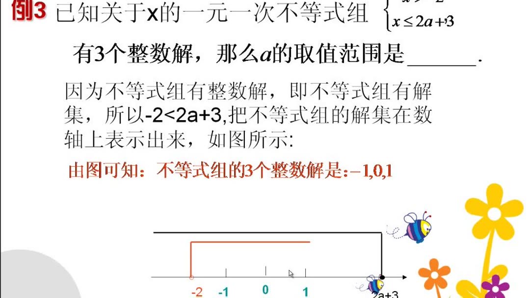 中考数学复习难点突破之一元一次不等式(组)含参问题