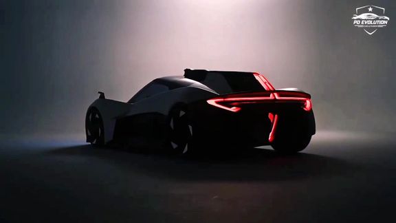 #汽车#电动跑车 #概念车 香港人在英国造电动超跑,2