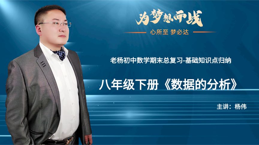 010八年级下册期末总复习基础知识点梳理《数据的分析》