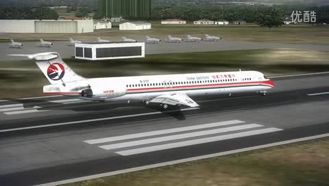模拟飞行2004 FS9 东航MD-80九江落地
