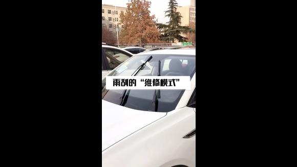 更换雨刮或者防止冬季雨刮被冻结,请使用雨刮“维修模式”