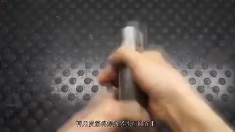 老师傅如何进行圆管直角焊接?一把焊条就能搞定,新手值得学习